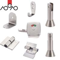 China HPL Bathroom Stall Door Parts Modern Commercial Bathroom Door Hinges for sale