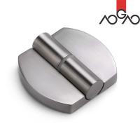 China Fire Resistant Toilet Partition Hardware Toilet Cubicle Hinges Customizable for sale