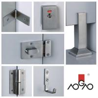 China Easy Maintain Toilet Partition Hardware Customizable Toilet Stall Hardware for sale