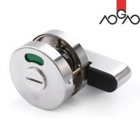 China Modern HPL Toilet Partition Hardware AOGAO Stainless Steel Toilet Cubicle Fittings for sale