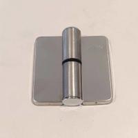 China Customizable Restroom Partition Hardware SS Toilet Cubicle Hinges for sale