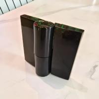 China Black Bathroom Divider Hardware Stainless Toilet Partition Accessories for sale