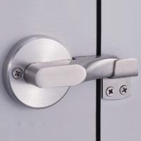 China Anti Corrosion Toilet Cubicle Hardware 304SS Bathroom Stall Locks for sale