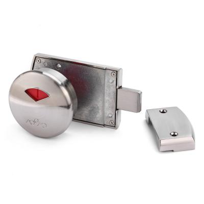 China AOGAO 304SS Bathroom Partition Door Locks Impact Resistance Toilet Stall Lock for sale