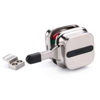 China Mirror Polished WC Cubicle Locks Anti Corrosion SS Commercial Toilet Cubicle Locks for sale