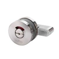 China Stainless Steel Toilet Cubicle Locks Toilet Partition Accessories With Overlap Hinge for sale