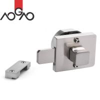 China Alloy SS Bathroom Partition Lock AOGAO Washroom Cubicle Locks for sale
