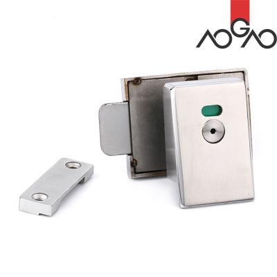 China Antirust Toilet Cubicle Accessories AOGAO Door Locks For Toilet Cubicles for sale