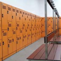 China Stainless Steel Commercial Gym Lockers Fully Enclosed Gym Room Lockers for sale