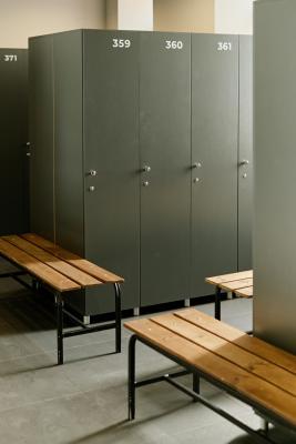 China Modern School Lockers Furniture High Pressure Laminate Student Lockers for sale