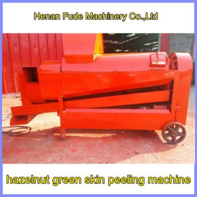 China Hazelnut green skin peeling machine,hazelnut green skin removing machine for sale