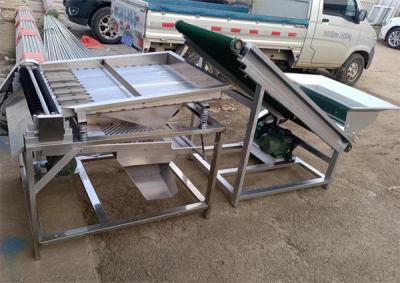 China Pea Sheller, fresh Pea Pod Removing Machine, pea peeling machine 500kg/h for sale