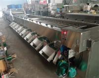 China potato washing drying grading machine, potato washing dryer sorting line for sale