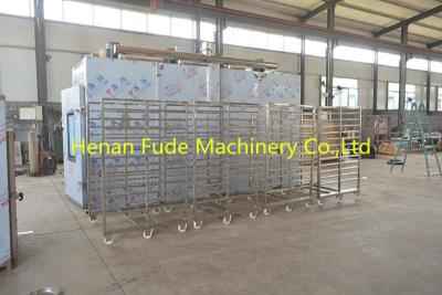 China Smokehouse machine. automatic sausage smoking oven, chicken meat roaster for sale