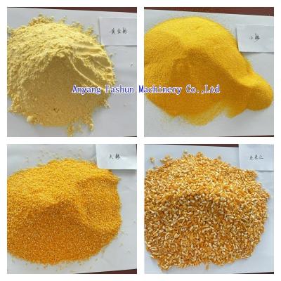 China 30t/day maize grit flour processing line, maize grits flour milling machine for sale