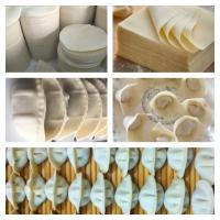 China Commercial Dumpling Skin Machine, Wonton Skin Machine, Round Wrapper Machine for sale