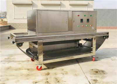 China chain type garlic peeling machine, big capacity garlic peeler for sale