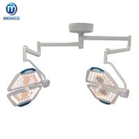 China Operating Room Specialized Medical Equipment Surgery Double Lamps LED Shadowless Operating Light ECOP001 for sale
