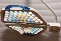 China Hospital Large Medical Equipment Surgical LED Shadowless Operating Light With 700mm Double Lamps ECOP001 for sale