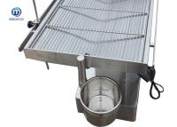 China Stainless Steel Veterinary Operating Table Thermostatic Two Way Tilting for sale