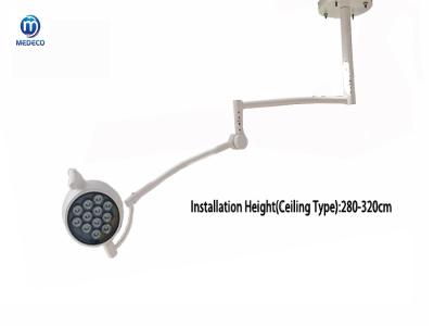 China Clinic Wall 60000 Lux LED Medical Examination Lamp Hospital Surgical Lamp for sale