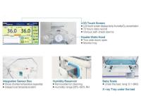 China Medical Oxygen Incubator For Babies LCD Touch Screen for sale