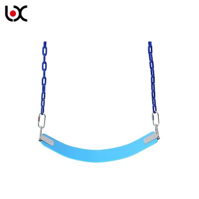 China Plastic Garden Swing Children Belt Swing Seat With Stainless Steel Parts for sale