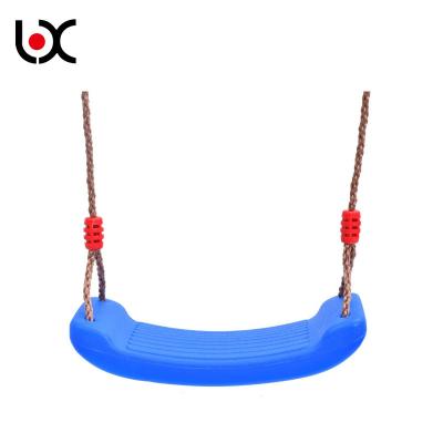 China High quality durable outdoor safety colorful garden durable kids hanging plastic swing for sale