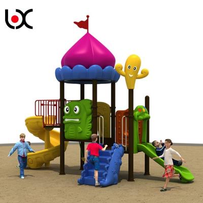 China Wholesale Kindergarten Small Plastic Slide Children Outdoor Playground for sale