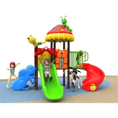 China Hot Sale Kids Outdoor LLDPE Children Toy Slide Set Playground Plastic Slide for sale