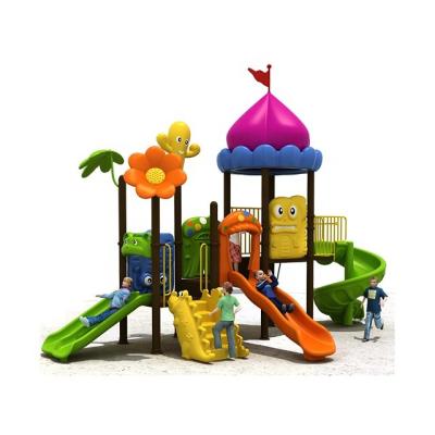 China New Kids Outdoor Games Playground Equipment Children Play Amusement Plastic Slide for sale