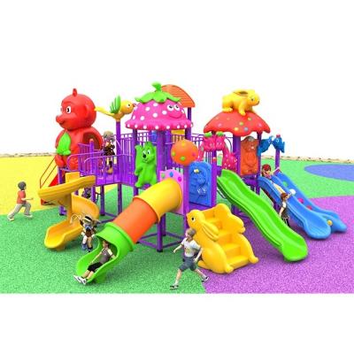 China Outdoor Playground Equipment Children Playground Preschool Children Slides Amusement Equipment For Sale for sale