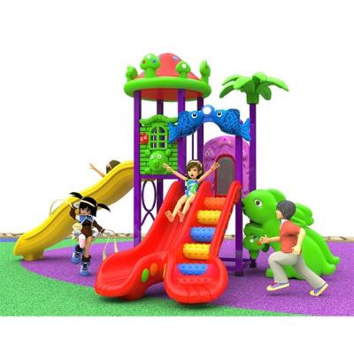 China New design Plastic Slide Outdoor Playground Equipment, Kids Playground for sale