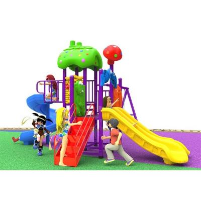 China Outdoor Amusement Plastic New Style Popular Playground Slide For Kids for sale
