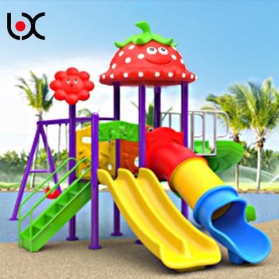 China Customized Kids outdoor playground Equipment Slide playing items for kids for sale
