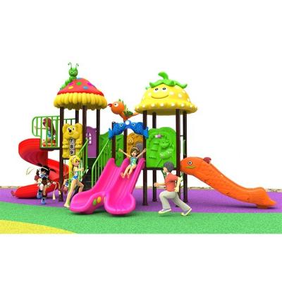 China New Popular Plastic Slide Small Playground Children Plastic Outdoor Playground Equipment for sale