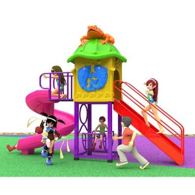China Most popular preschool attractive outdoor slide playground equipment for sale