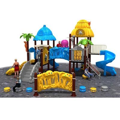 China Chinese factory custom new commercial used Kids LLDPE slide outdoor playground for Equipment for sale