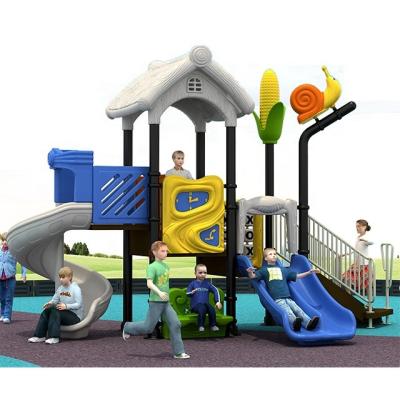 China High quality unique children playground outdoor small plastic slide equipment for sale