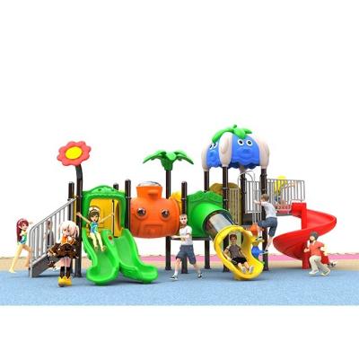China Standard nature series kids plastic slide small playground amusement rides for sale for sale