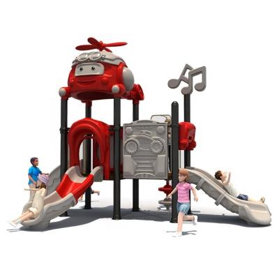 China Large Colorful Outdoor Kids Preschool Playground Equipment Commercial for sale