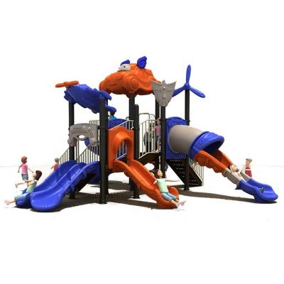 China Colorful LLDPE Preschool Outdoor Play Equipment Anti Static for sale