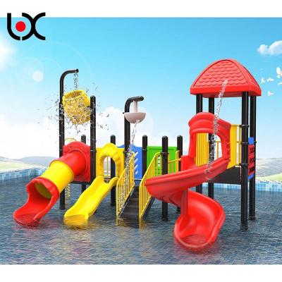 China China playground equipment water outdoor large plastic playground slides for sale