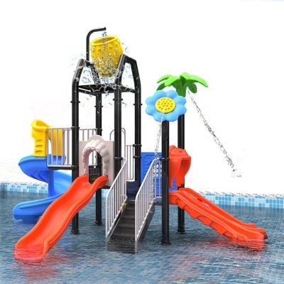 China LLDPE used swimming pool water outdoor playground slide for sale