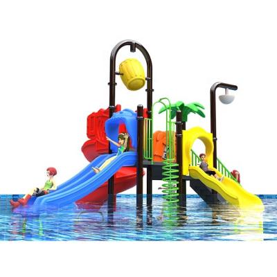 China Amusement Park Equipment Plastic Slide Kids Outdoor Playground for sale