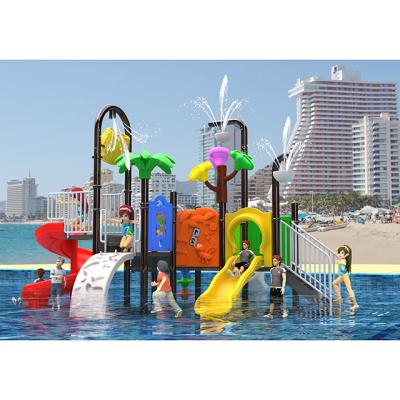China 5-10 Kids Outdoor Water Park Playground Equipment Slide for sale