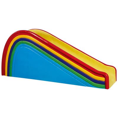 China Amusement Park Children Outdoor Playground Spray Water Spray Water Rainbow Slide for sale