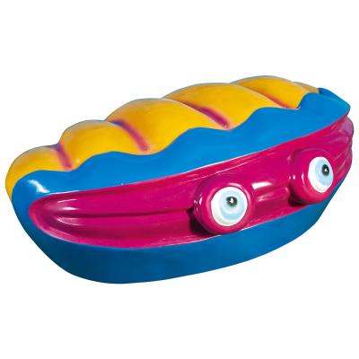 China Outdoor Shell Shape Spray Water Spray Water Slide Playground Accessories for sale