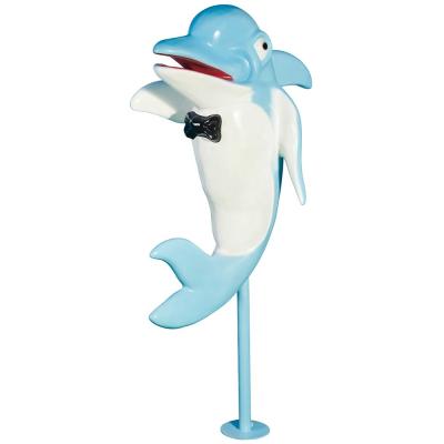 China Funny Sea World Style Water Park Splash Pads Blue Color for sale