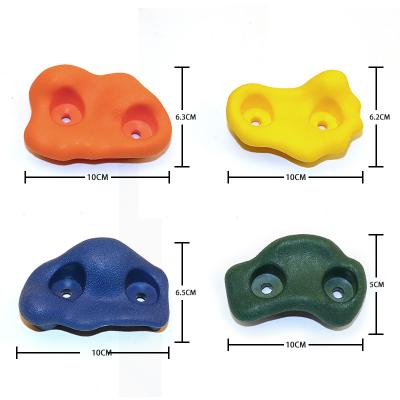 China Kids And Adults Climbing Rock Holds , Outdoor Climbing Wall Plastic Climbing Holds for sale